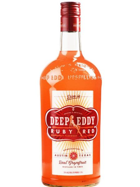 Deep Eddy Ruby Red Real Grapefruit Vodka 1.75Lt – El Cerrito Liquor