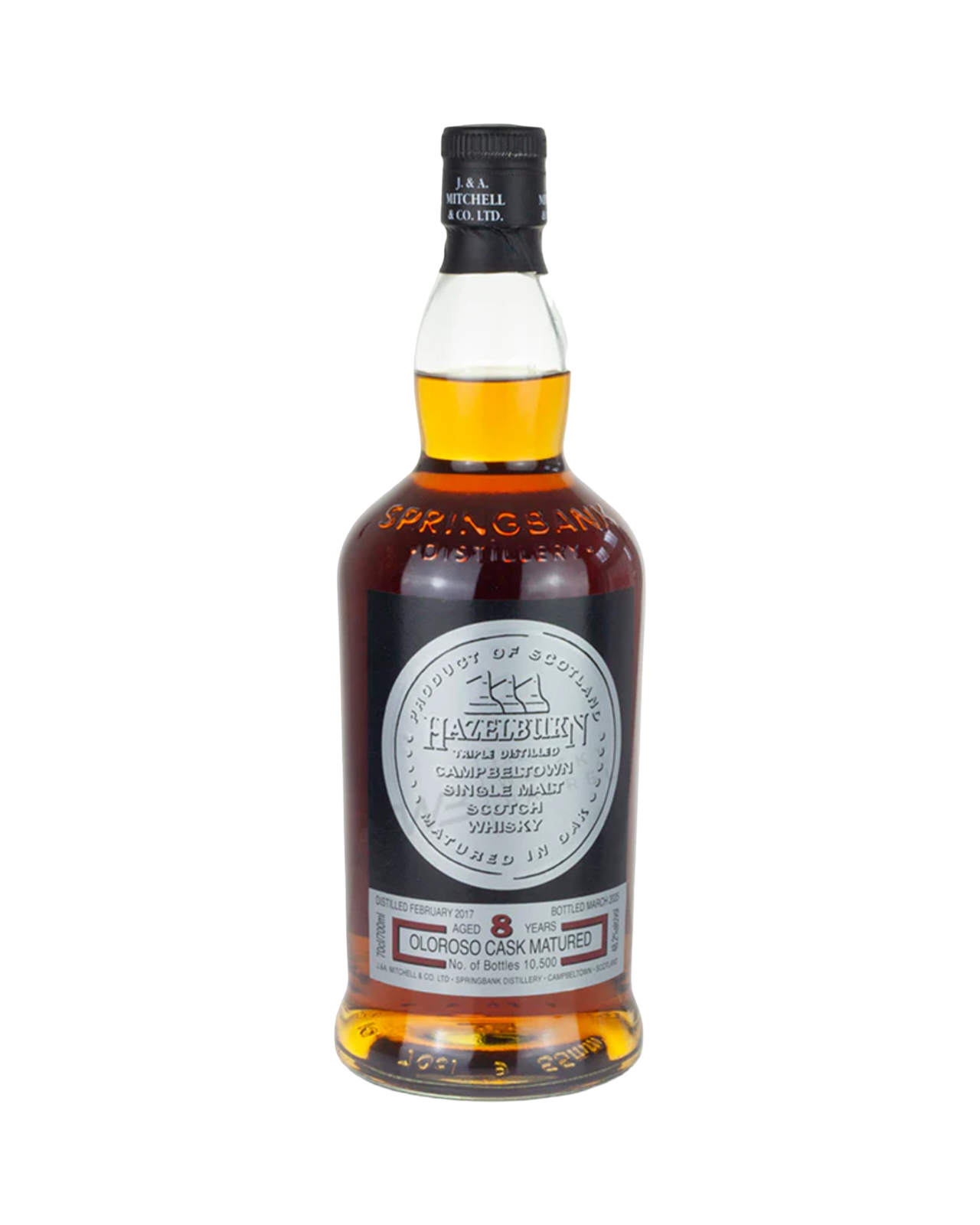 2025 Springbank Hazelburn 2017 Oloroso Cask 8 Year Old Single Malt Sco ...