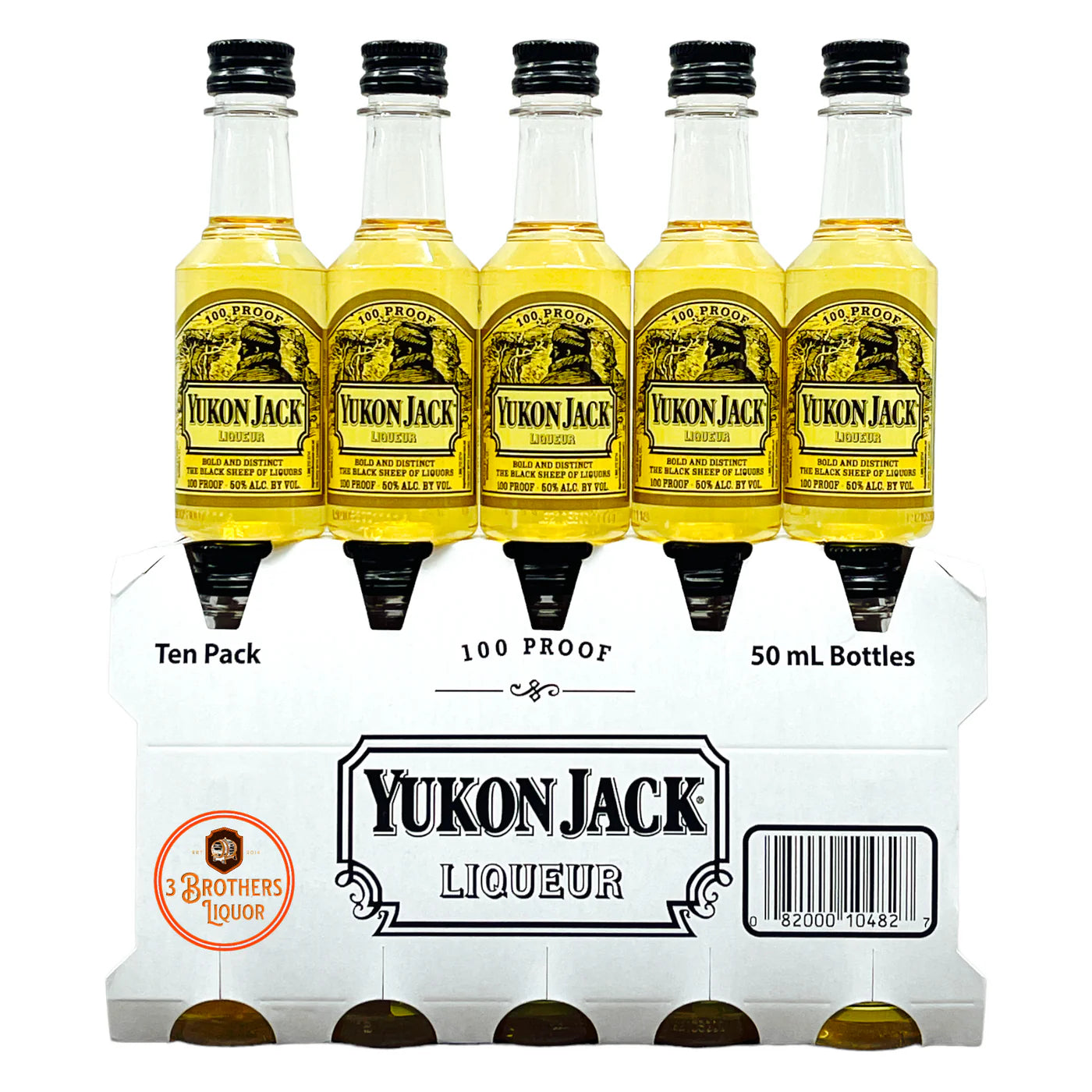 Yukon Jack Liqueur Mini Shots (10 Of 50ML) – El Cerrito Liquor