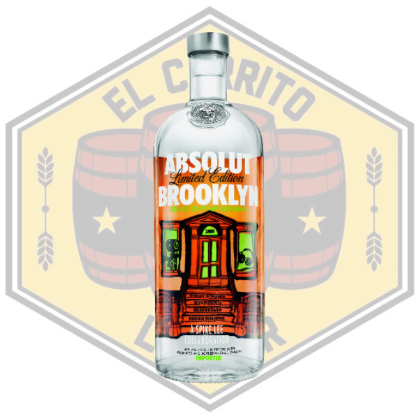 Absolut Brooklyn Limited Edition Red Apple & Ginger Flavored Vodka 1Lt ...