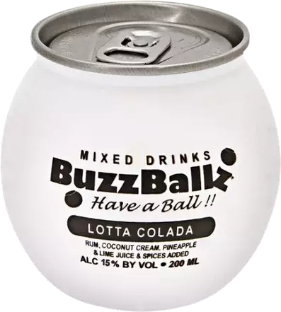 Buzz Ballz Lotta Colada Cocktail 200ml – El Cerrito Liquor