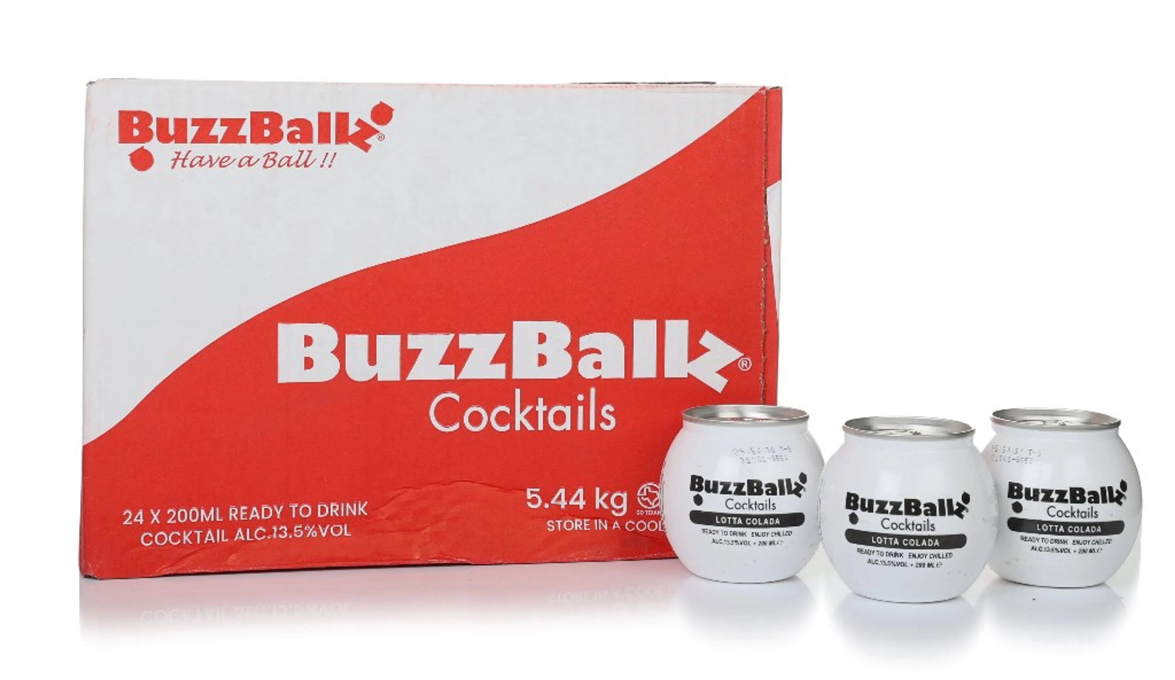 Buzz Ballz Lotta Colada Cocktail 200ml Bundle 24-Pack – El Cerrito Liquor