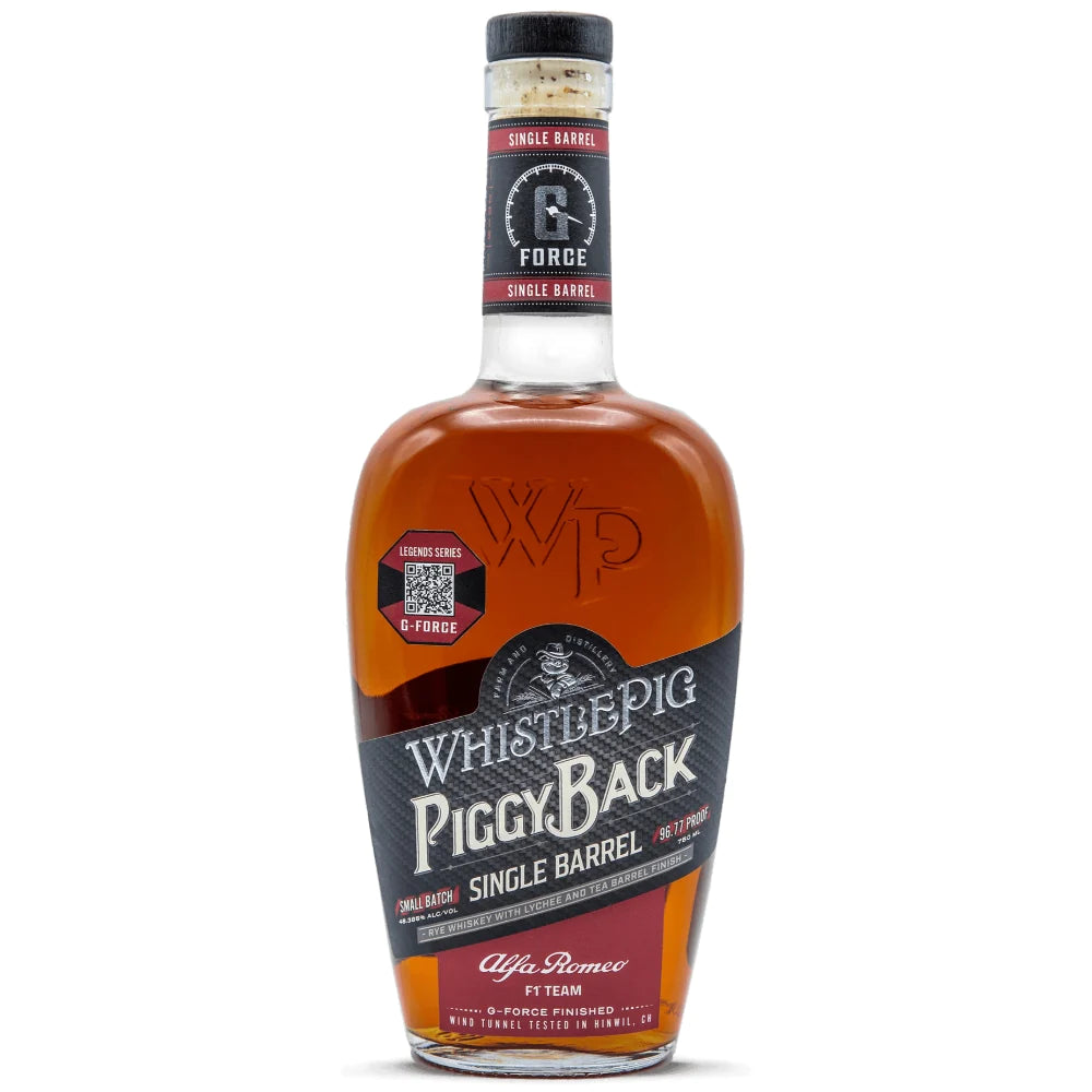WhistlePig Legends Series Alfa Romeo F1 Team Stake Single Barrel Rye W ...