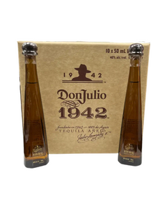 Don Julio 1942 Mini Bottles Anejo Tequila 50ml Bundle 10-Pack – El ...