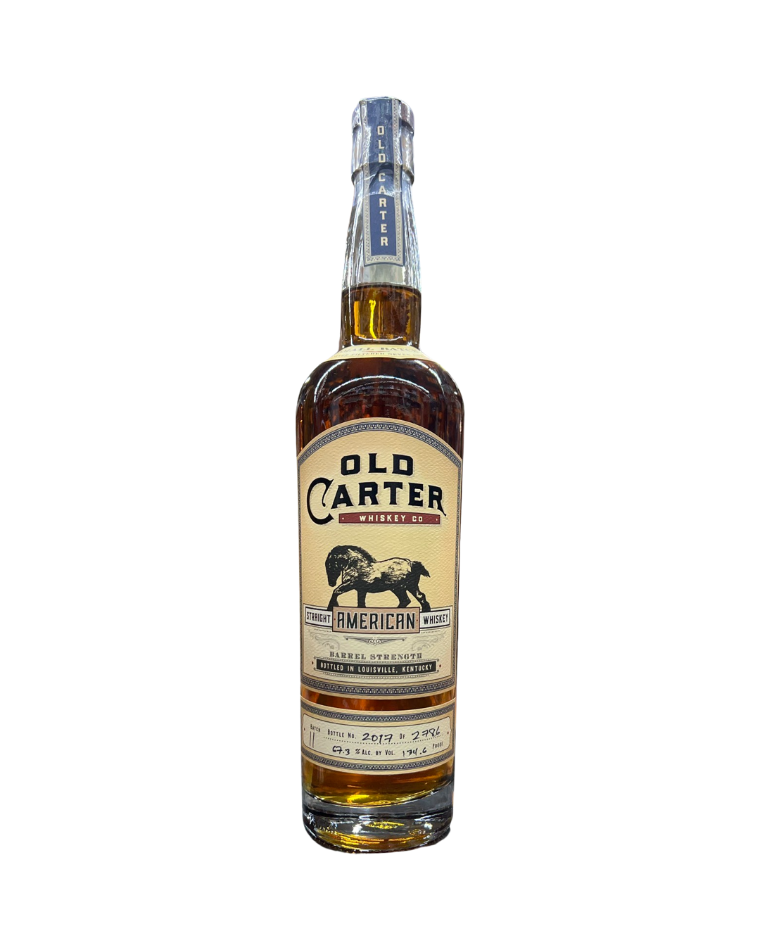 Old Carter Batch 11 Straight Bourbon Whiskey – El Cerrito Liquor