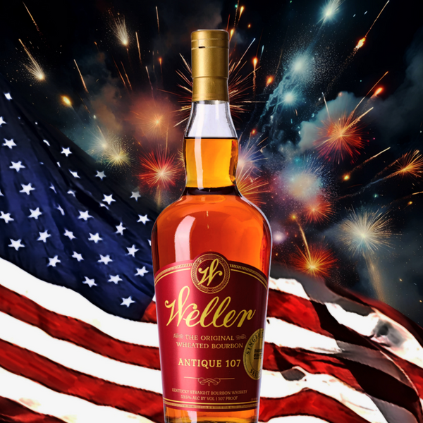 W. L. Weller Old Weller Antique 107 Kentucky Straight Wheated Bourbon ...