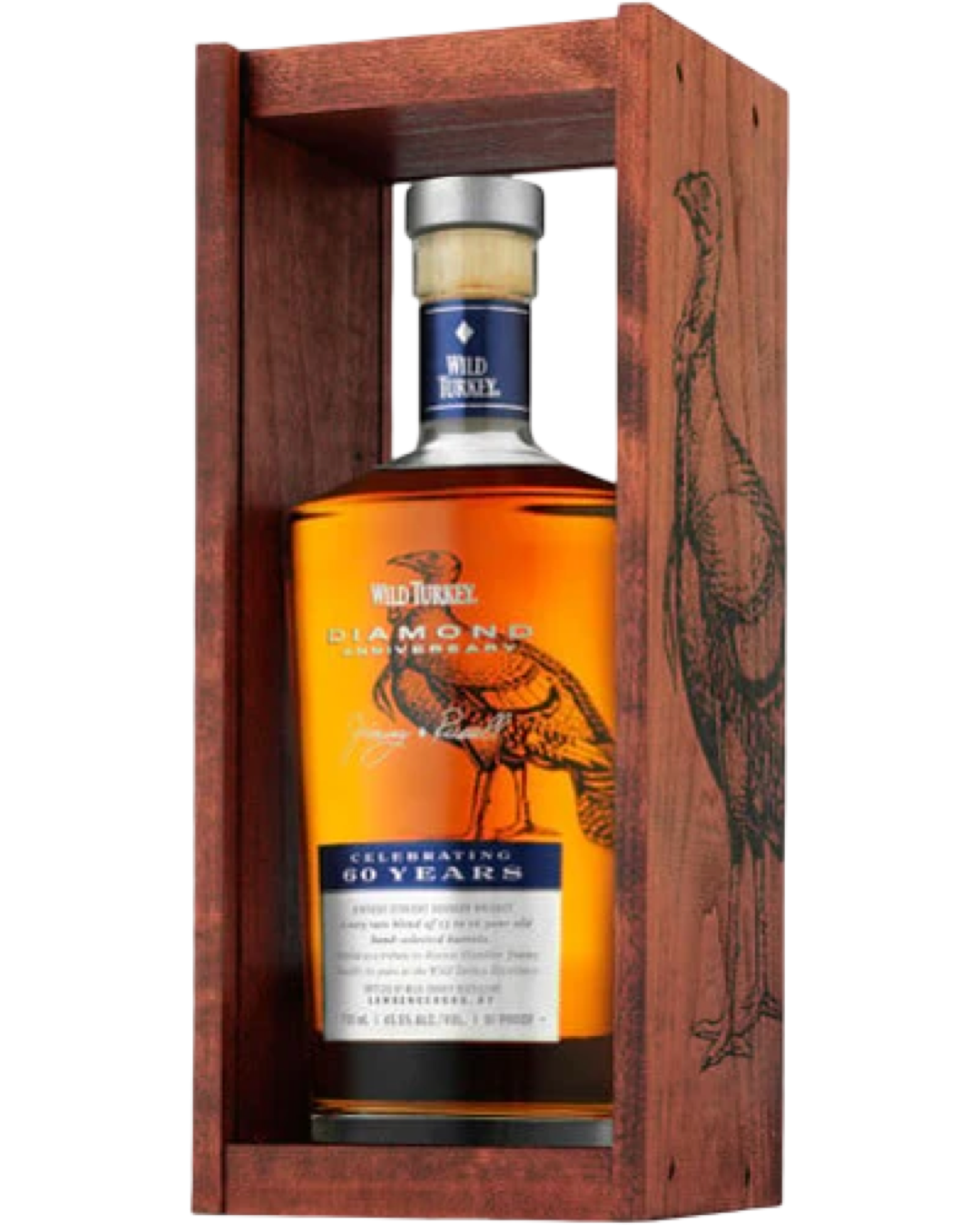 Wild Turkey Diamond Anniversary Kentucky Straight Bourbon Whiskey 750m ...