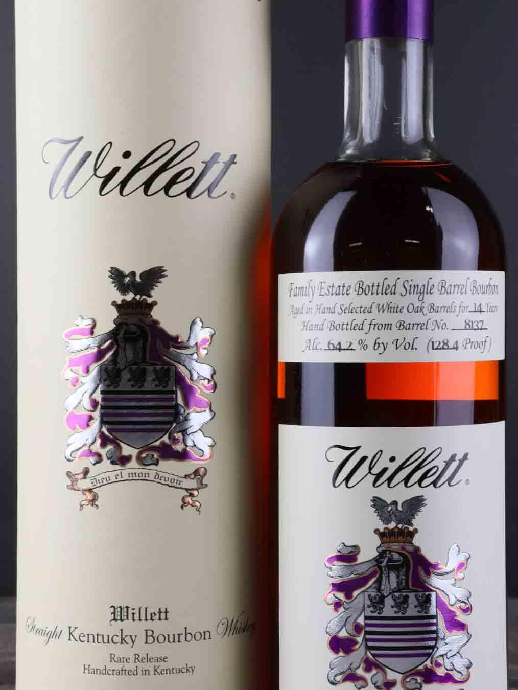 Willett Family Estate Bottled Single Barrel 14 Year Old Barrel No. 813 – El Cerrito Liquor