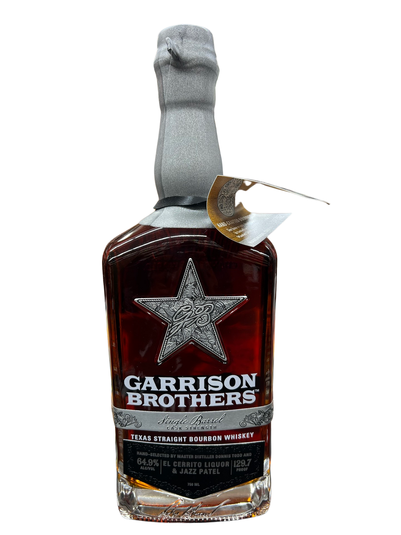 Garrison Brothers Single Barrel Cask Strength El Cerrito Liquor Store