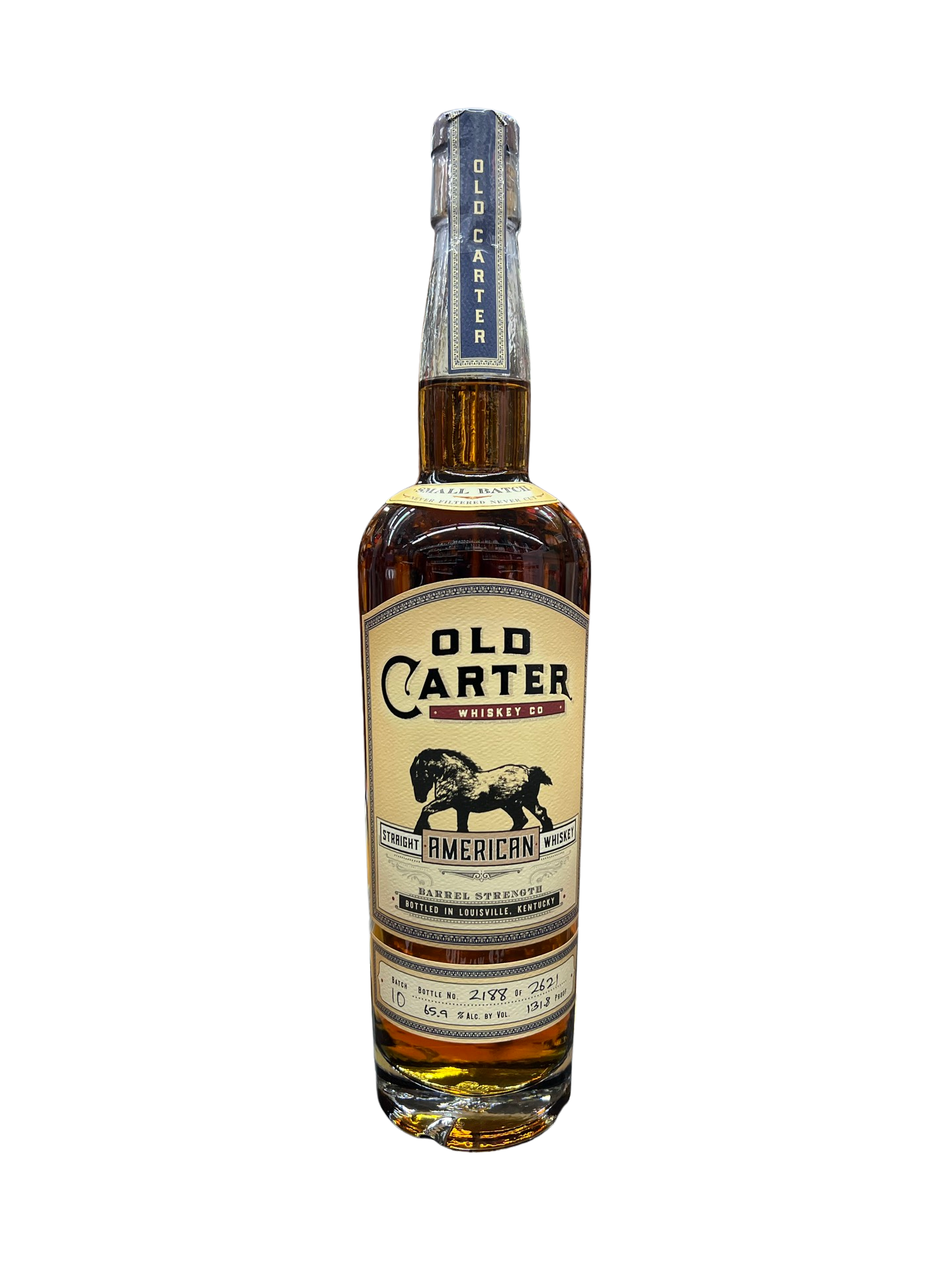 Old Carter Batch 10 Straight Bourbon Whiskey 750ml – El Cerrito Liquor